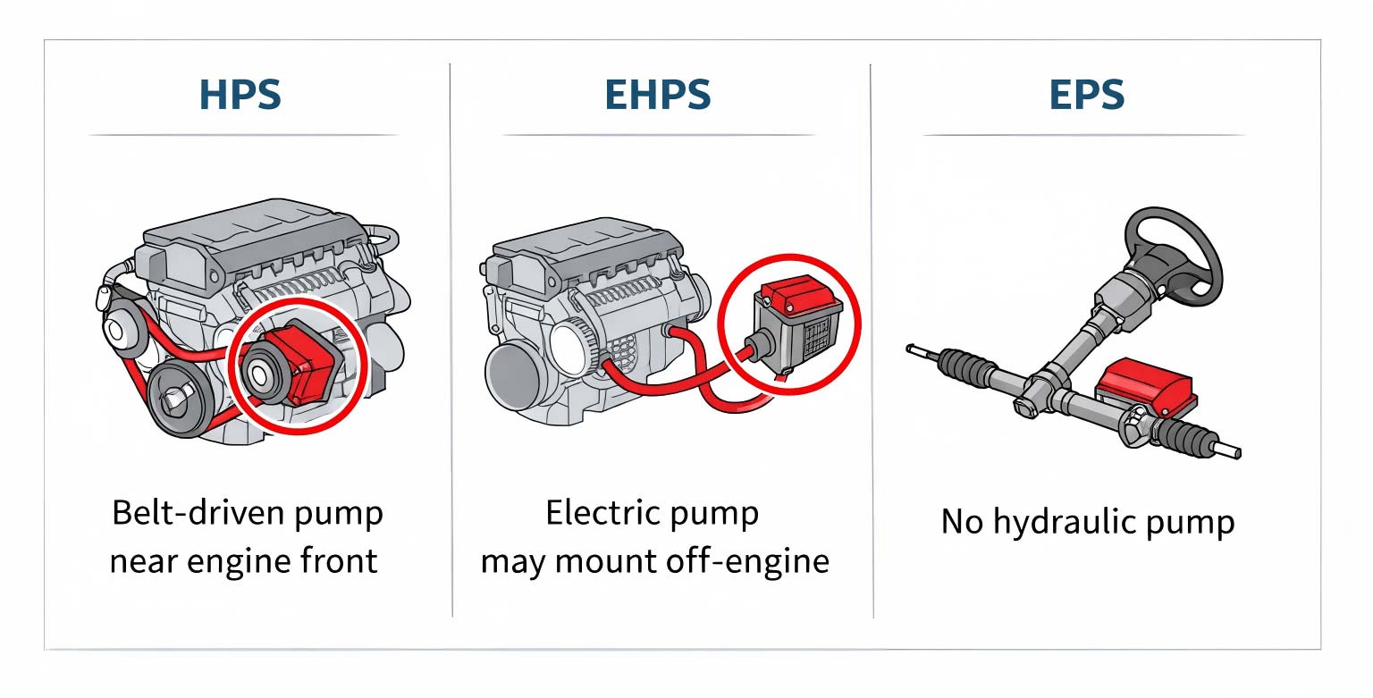 What Is a Power Steering Pump? Function, Types & How It Works | JCMSTECH